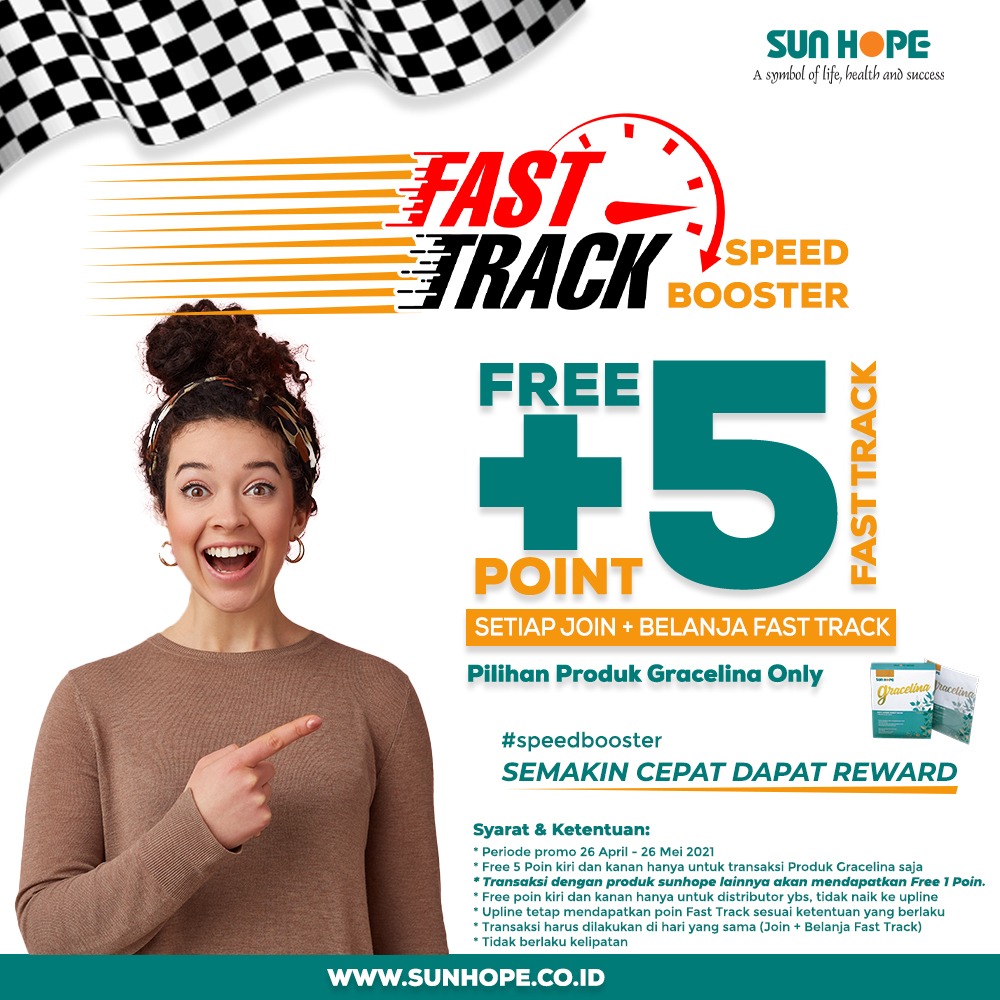 FAST TRACK SPEED BOOSTER – SUNHOPE